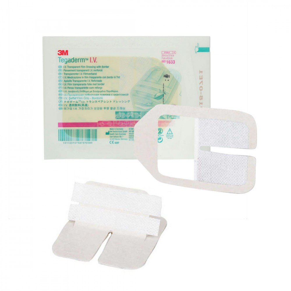 APOSITO TEGADERM I.V. ADVANCED 1683 6.5X7 CM CAJA/100 PZS 3M – Insumos ...