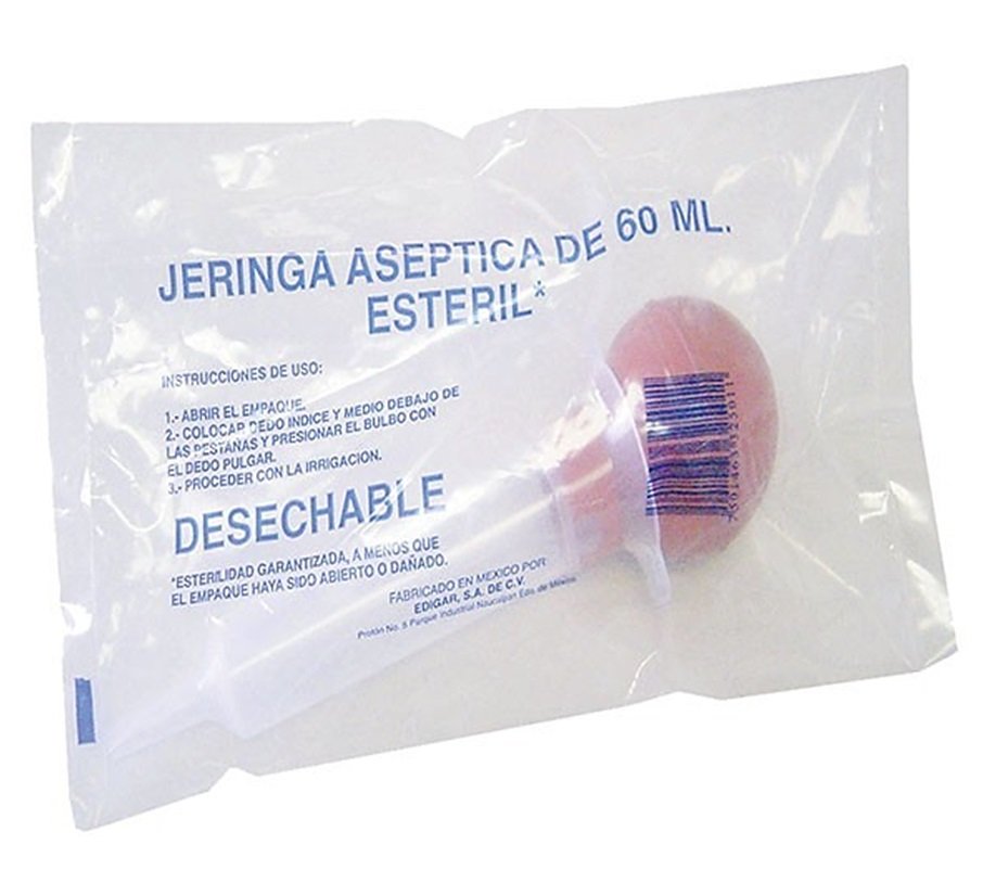 JERINGA ASEPTO DE PLÁSTICO DESECHABLE 60ML EDIGAR – Insumos Médicos ...