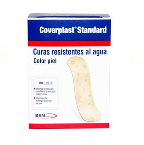 CURITA BANDA COVERPLAST COLOR PIEL (CAJA/100) – Insumos Médicos Querétaro